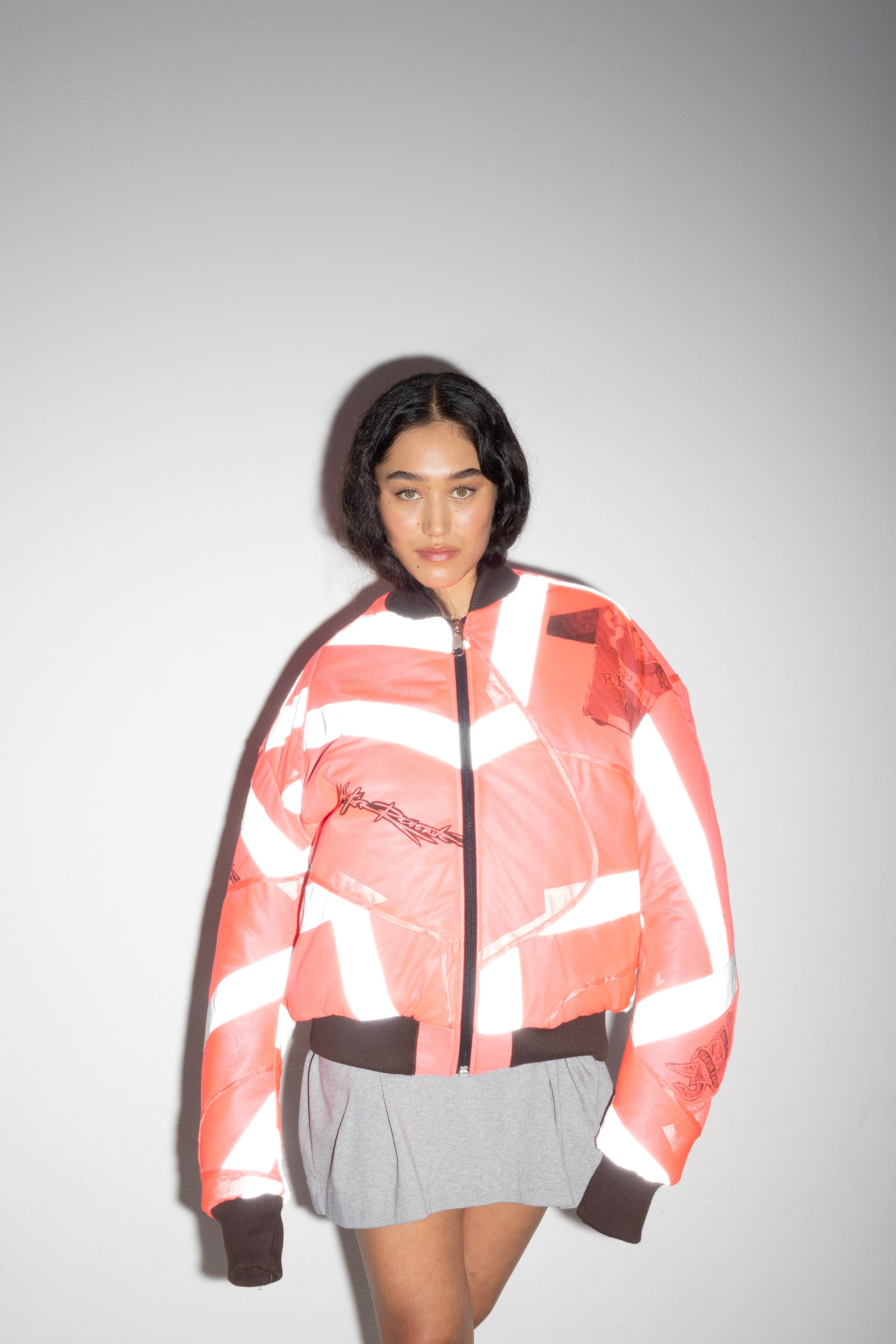 MA1 Bomber Brown/ Pink